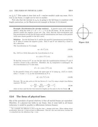 Ch12 four vector (optional) | PDF