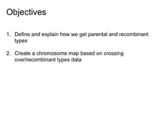 AP Biology Ch 12 gene linkage groups and chromosome maps | PPT