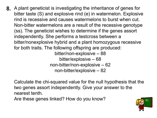 Ch 12 gene linkage groups and practice problems | PPT | Gardening ...