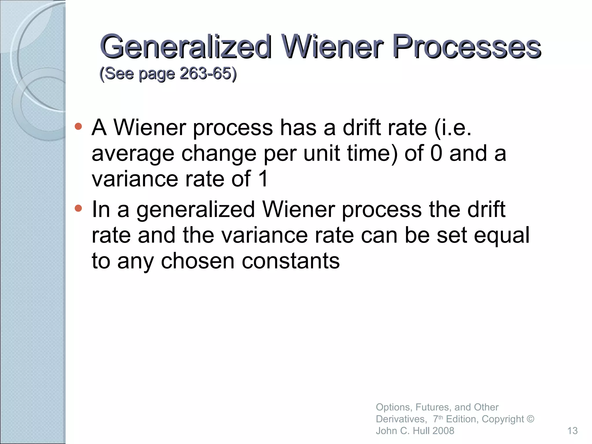 Wiener Process and Ito's lemma process | PPT | Business Accounting ...