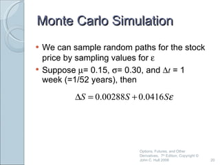 Wiener Process and Ito's lemma process | PPT