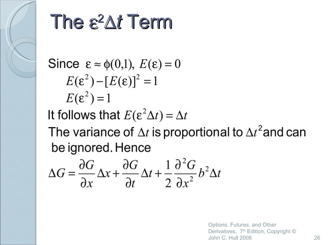 Wiener Process and Ito's lemma process | PPT | Business Accounting ...