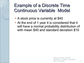 Wiener Process and Ito's lemma process | PPT