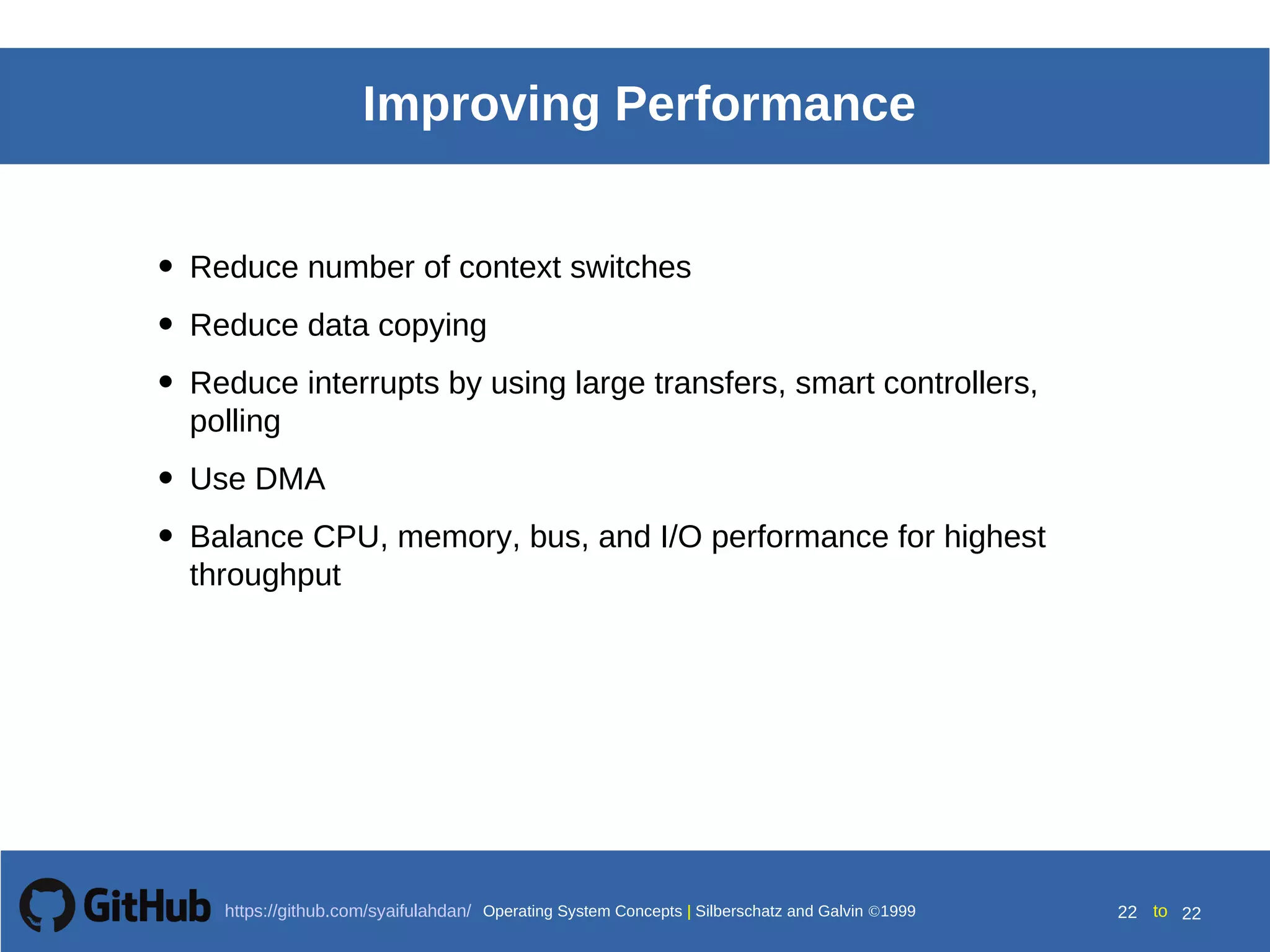 Operating System : Ch12 io systems | PDF