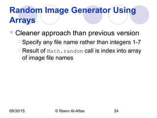 JavaScript Arrays | PPT