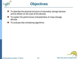 Mass Storage Structure Manipal University Jaipur PPT | PPT