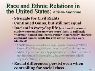 Race & Ethnicity Mini-Lecture | PDF