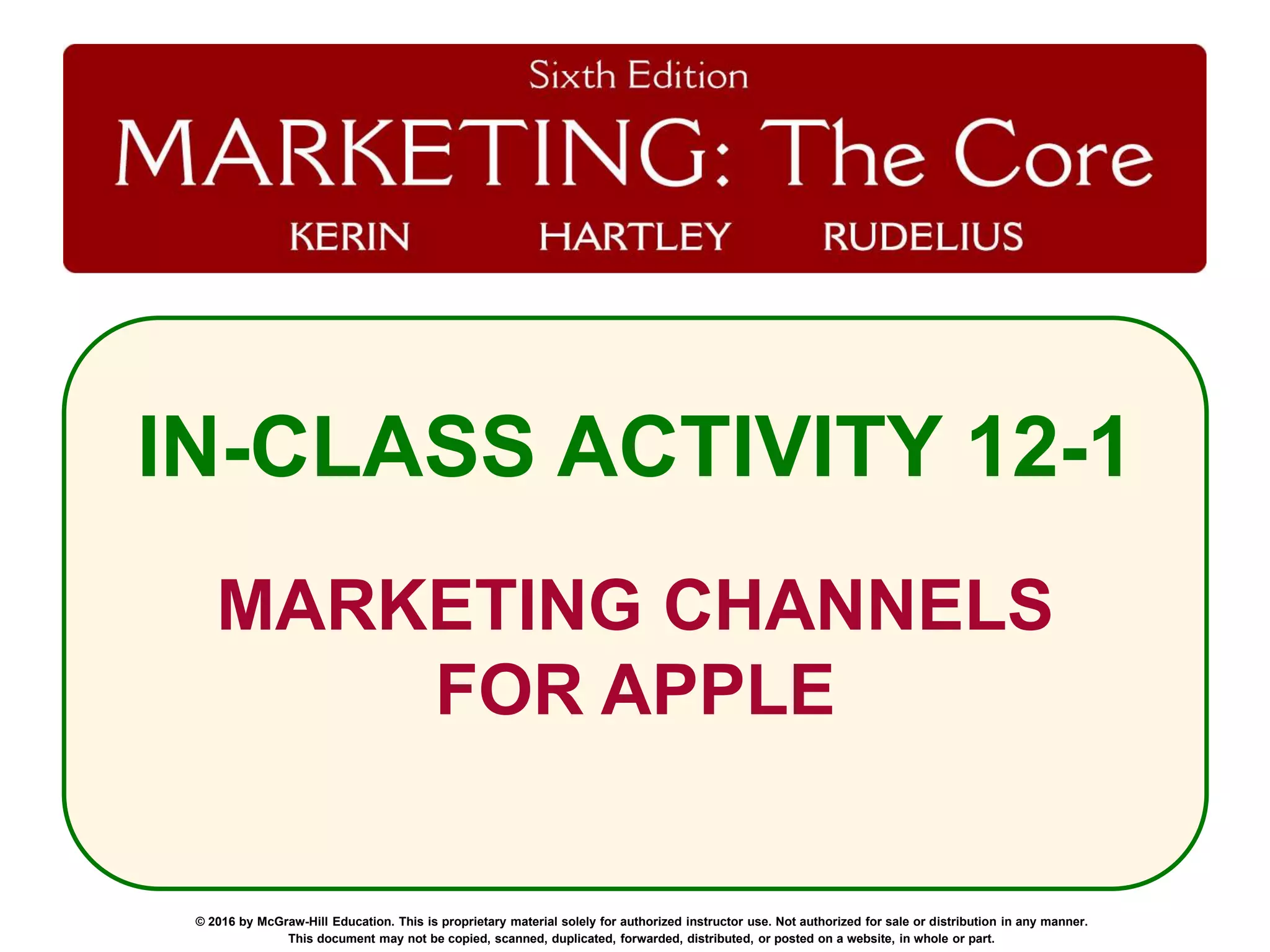 MKT 340 Ch12 ppt(1) | PPTX