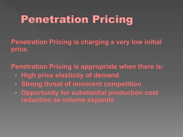 Ch12 pricing strategy | PPT