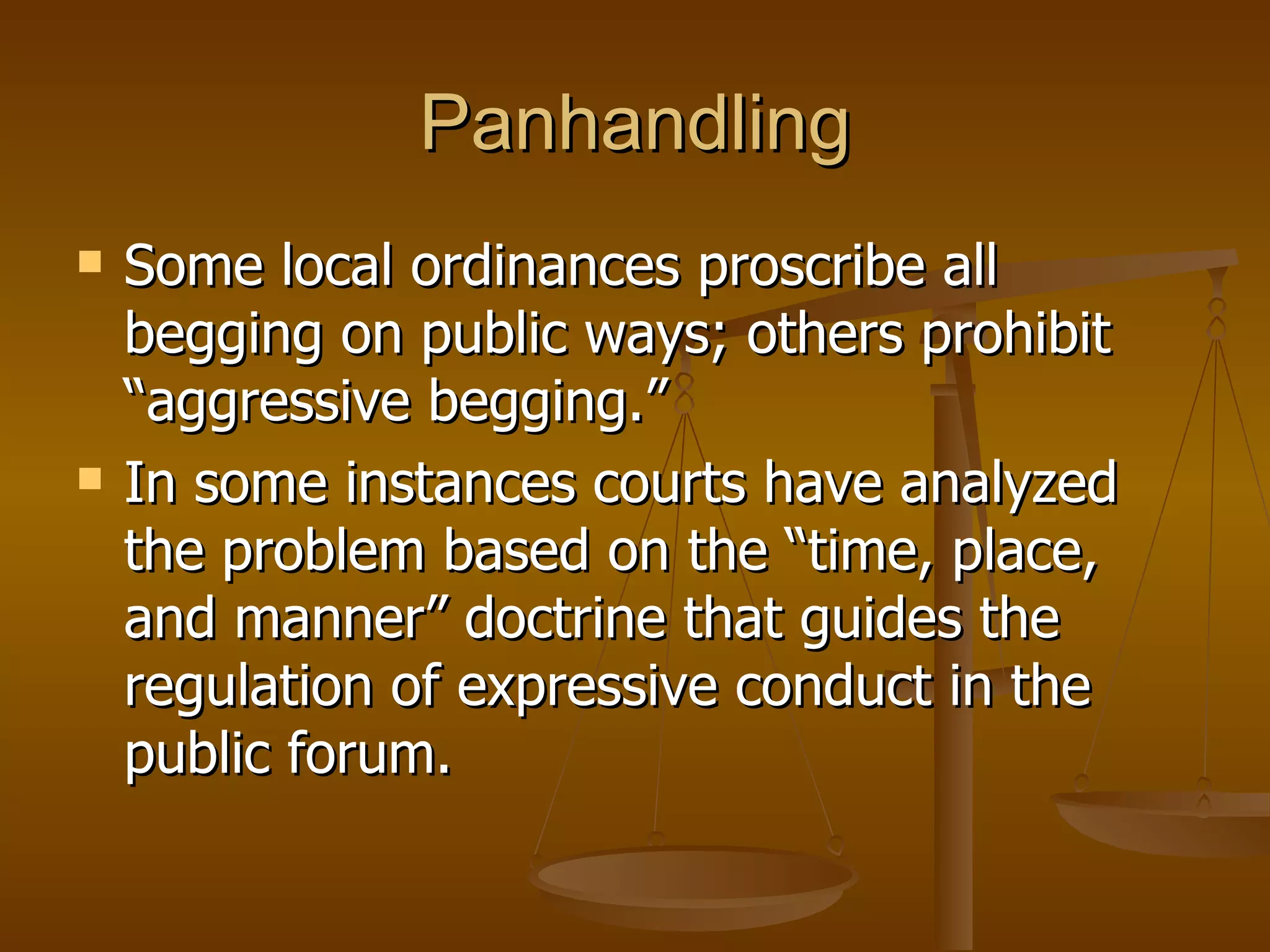 Ch 12 Public Order, Safety & Security | PPT