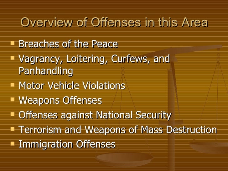 Ch 12 Public Order Safety And Security