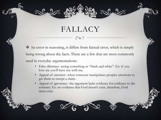 Ch12 reasoning | PPT