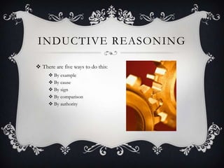 Ch12 reasoning | PPT