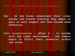 Recruitment Management-Ch 12 Role of Induction Process in Recruitment ...
