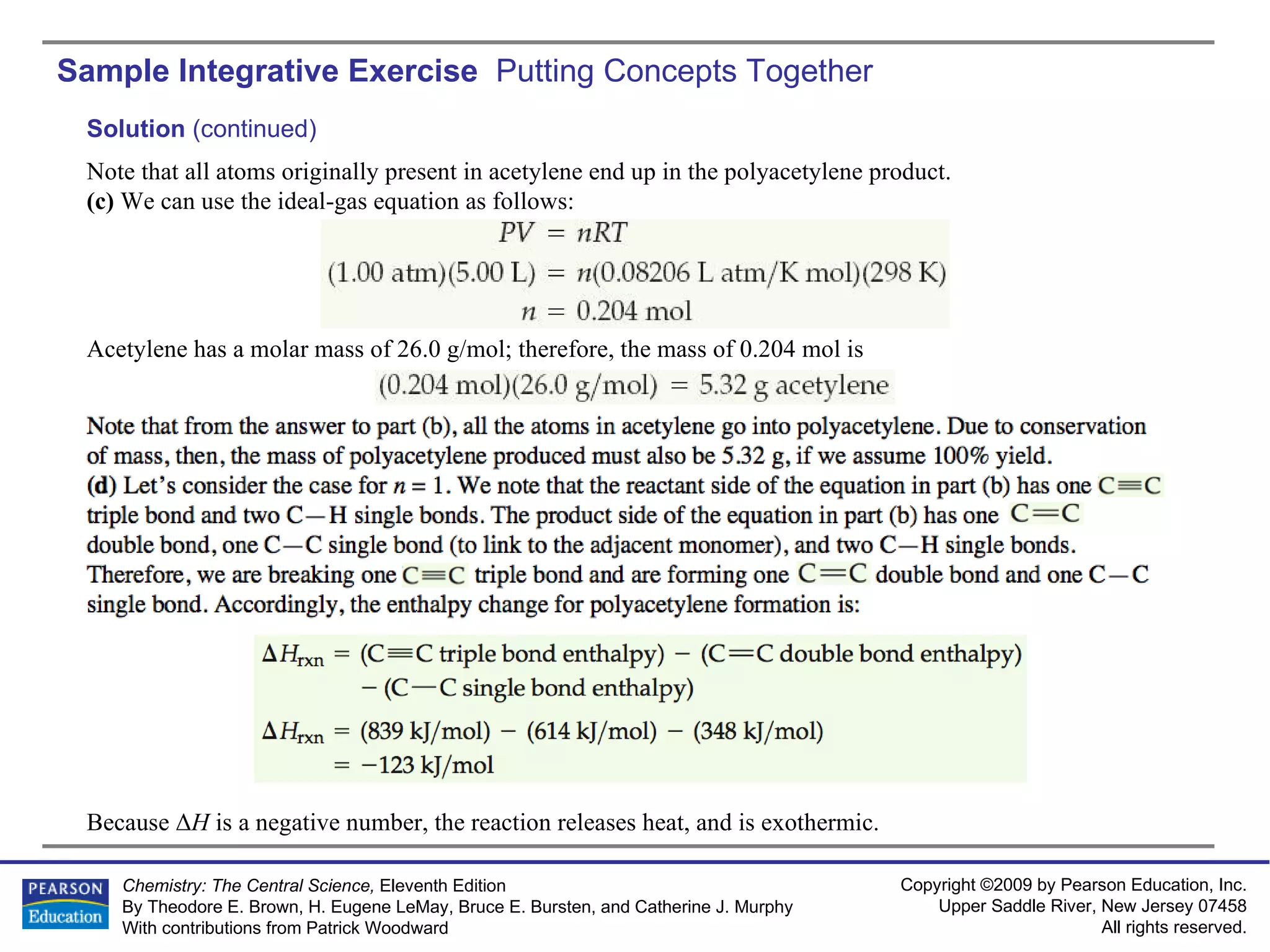 Ch12 sample exercise | PPT