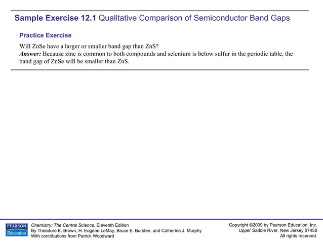 Ch12 sample exercise | PPT