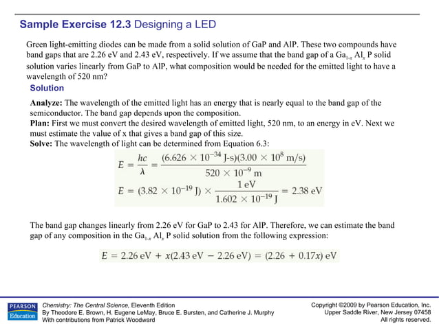 Ch12 sample exercise | PPT
