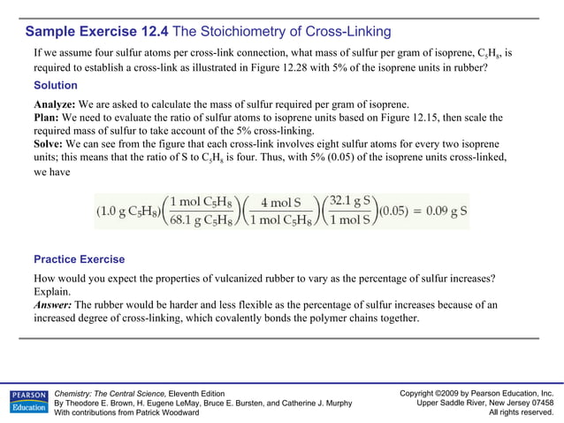 Ch12 sample exercise | PPT