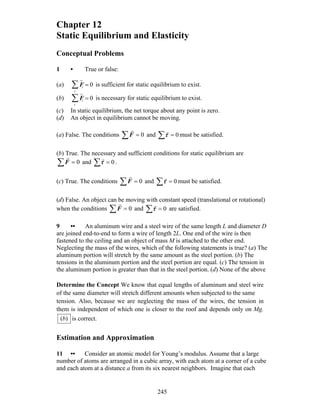 Ch12 ssm | PDF | Physics | Science
