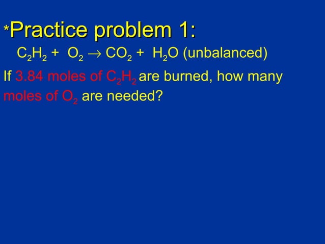Ch12 stoichiometry | PPT