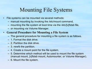 Ch12 system administration | PPT