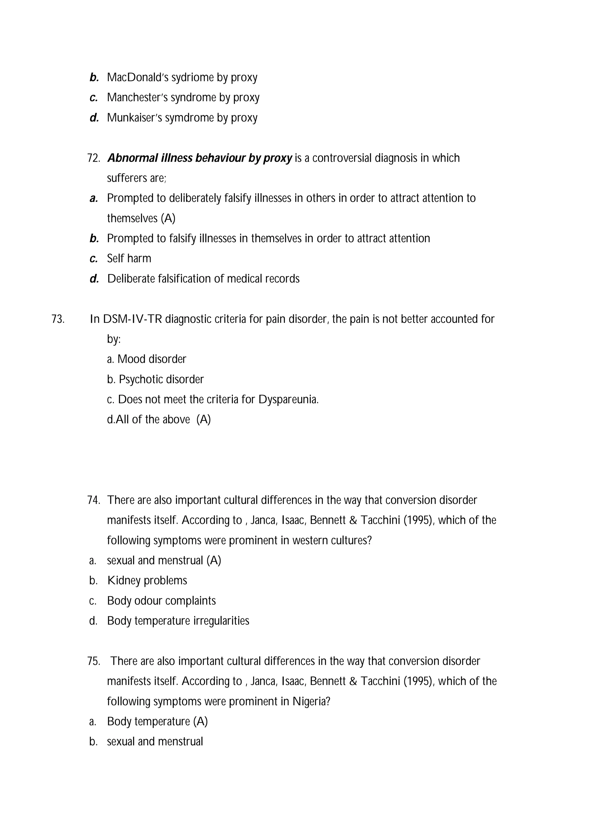 Psychiatric questions mcq for teachers.pdf