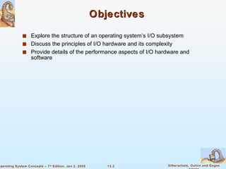 Chapter 13 - I/O Systems | PPT