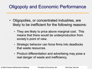 Monopolistic Competition and Oligopoly | PPT
