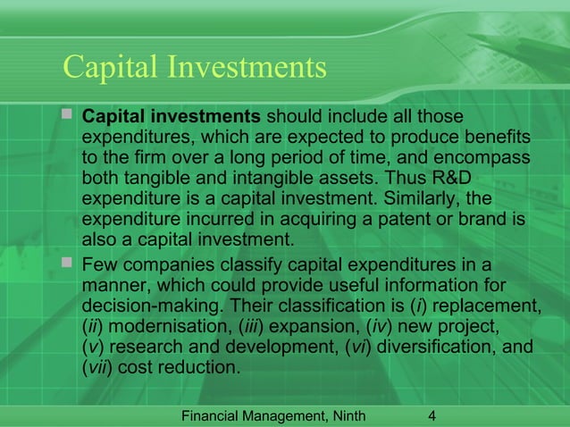 Real Options, Investment Analysis and Process | PPT