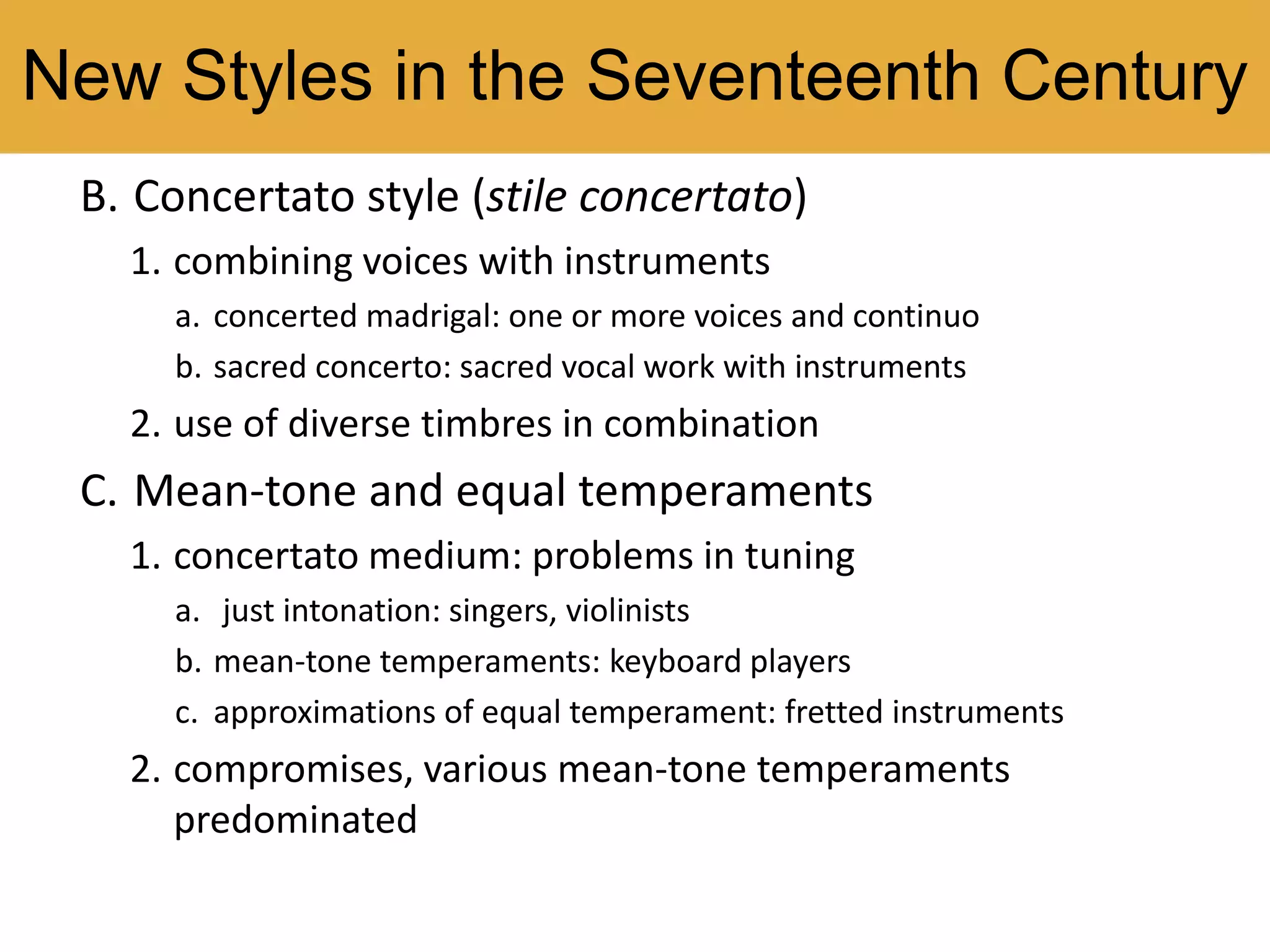 Ch13 - Intro to the Baroque | PPTX