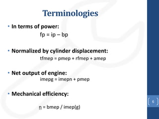 Friction and Lubrication in Internal Combustion Engines | PPT