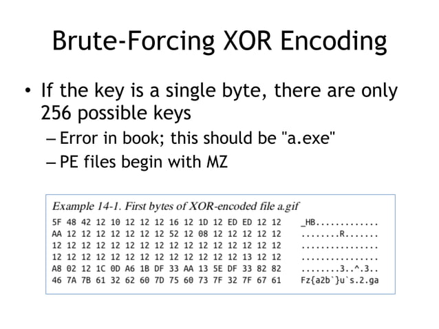 CNIT 126: 13: Data Encoding | PPT
