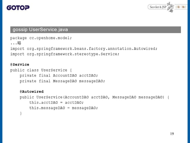 Ch13 整合 Spring MVC/Security | PPT