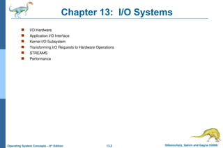 Chapter 13, operating systems, information technology | PPTX