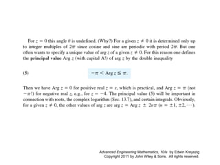 Complex Numbers and Functions and Complex Differentiation | PPT