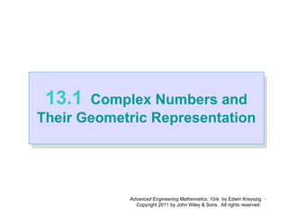 Complex Numbers and Functions and Complex Differentiation | PPT