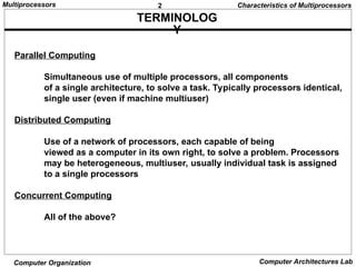 Multiprocessors Characters coherence.ppt