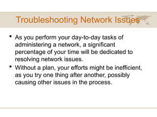 Chapter 13 - Troubleshoting Network Issues | PPTX
