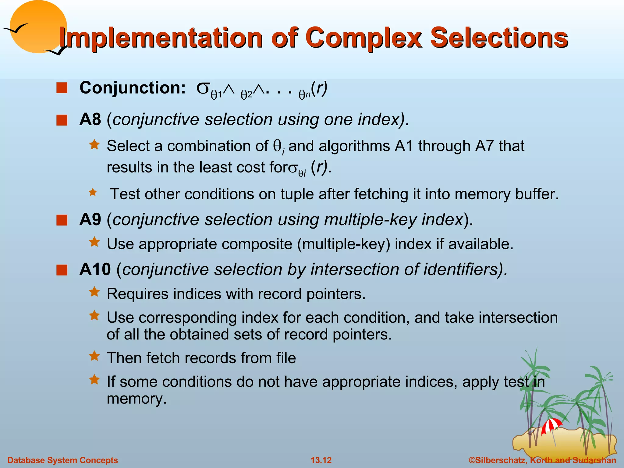 13. Query Processing in DBMS | PPT