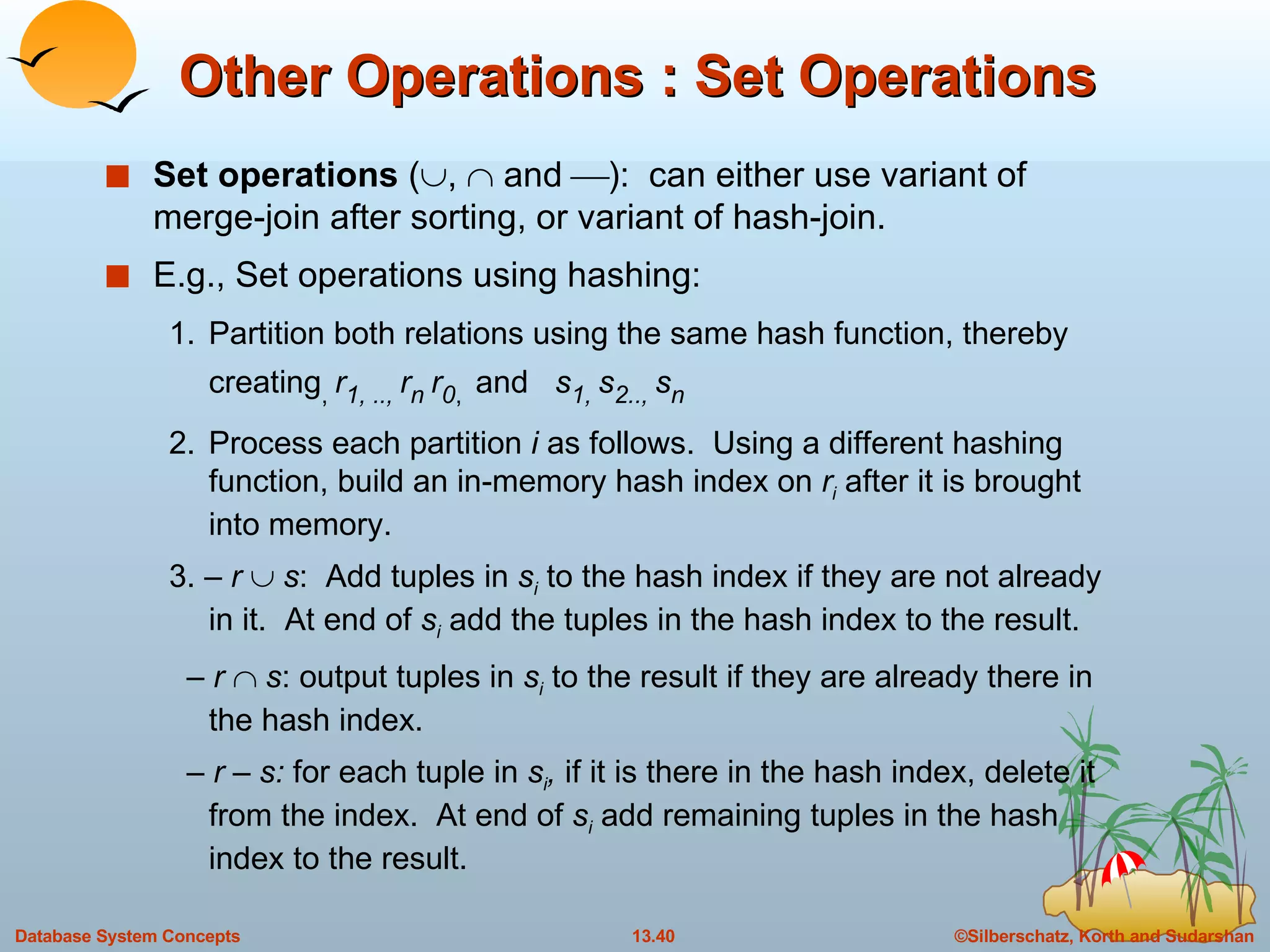 13. Query Processing in DBMS | PPT