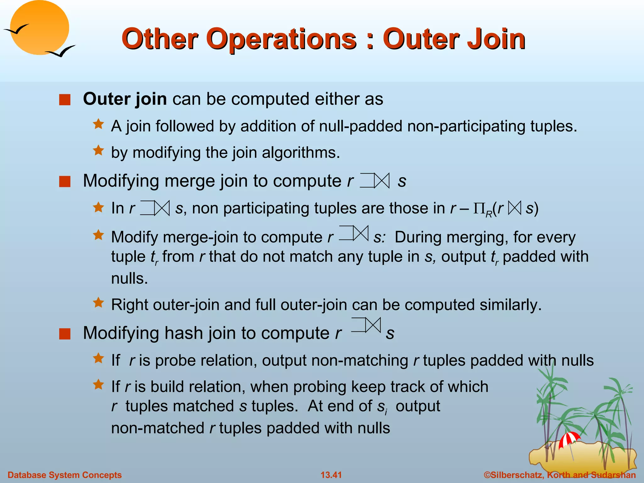 13. Query Processing in DBMS | PPT