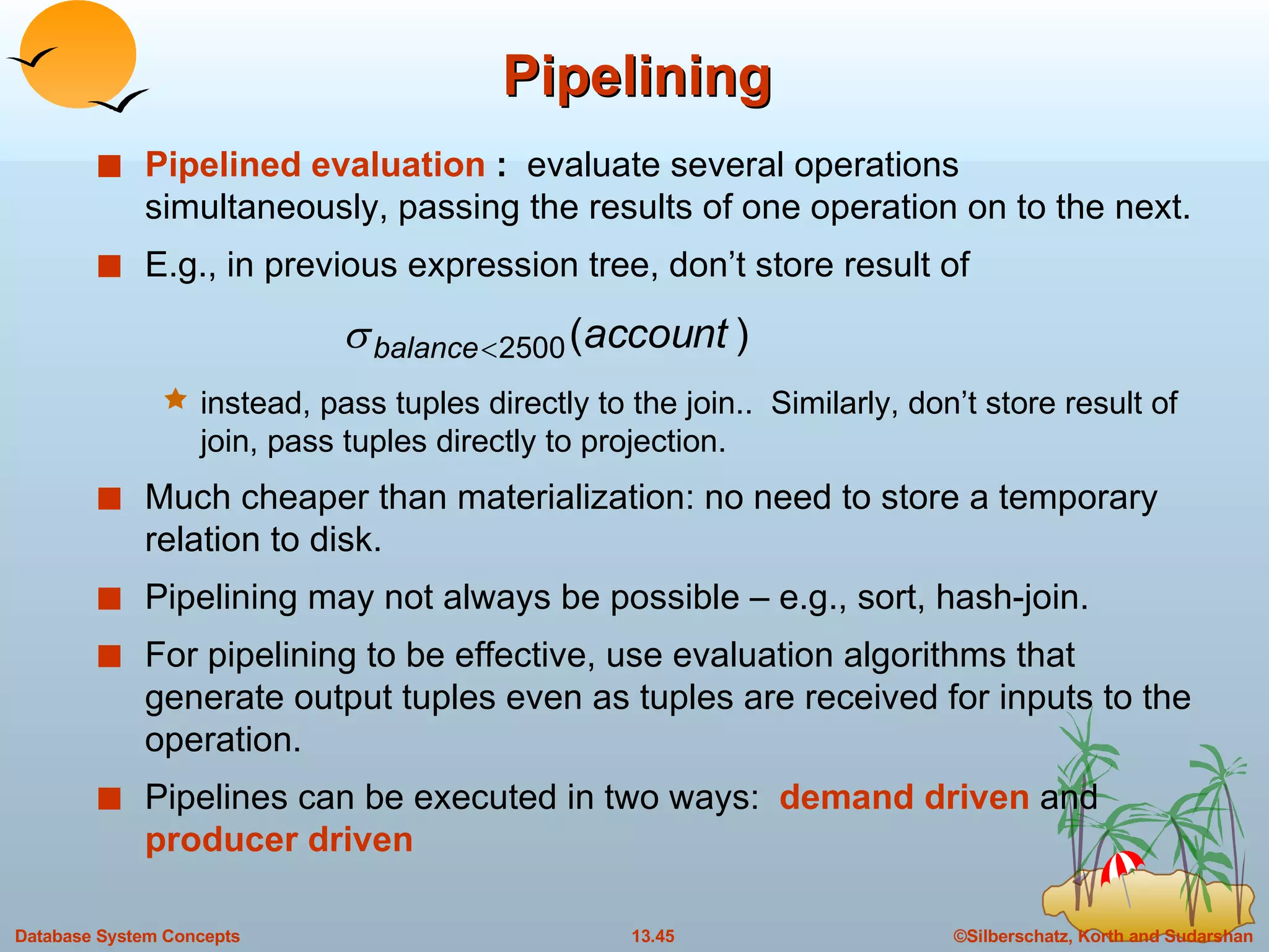 13. Query Processing in DBMS | PPT