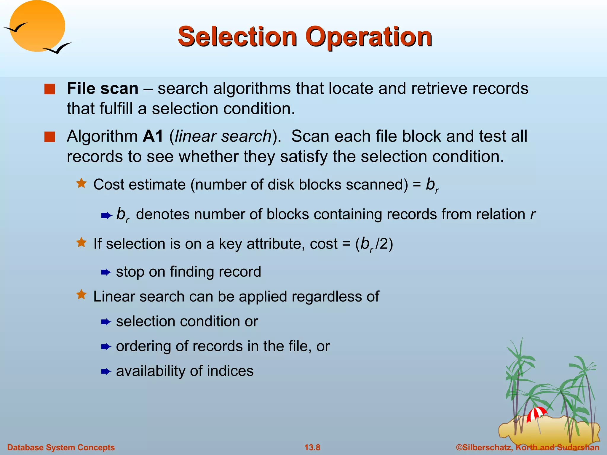 13. Query Processing in DBMS | PPT