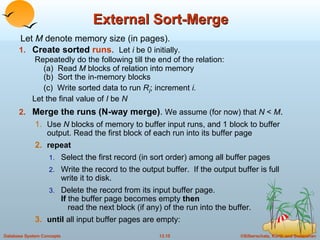 13. Query Processing in DBMS | PPT