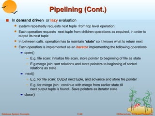 13. Query Processing in DBMS | PPT