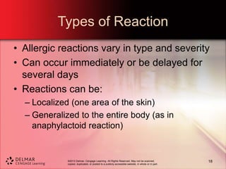 Chapter 13- Allergic Reactions | PPTX