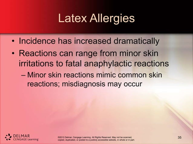 Chapter 13- Allergic Reactions | PPT