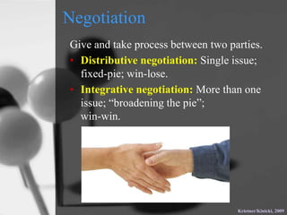 OB - Conflict & Negotiation | PPTX