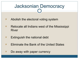 The Rise of a Mass Democracy | PPT
