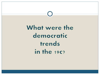 The Rise of a Mass Democracy | PPT